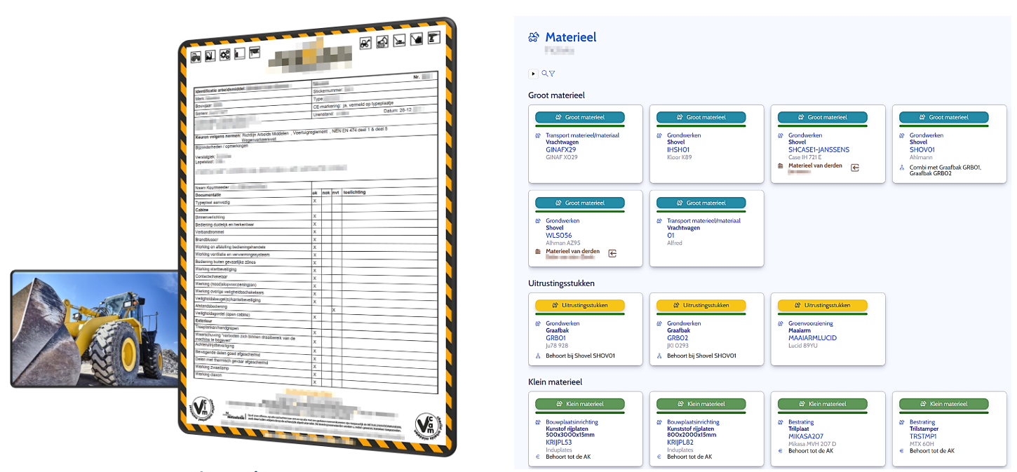 Materieel efficiënt beheren en optimaliseren met Materieelbeheer - Infrabox